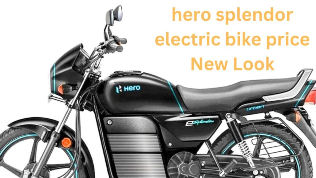 Splendor Electric Bike : Price and Launch Date in 2024 - Auto Torque
