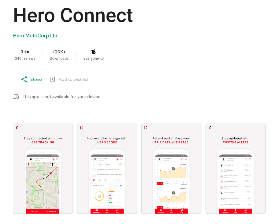 How to connect Hero Connect App – Auto Torque